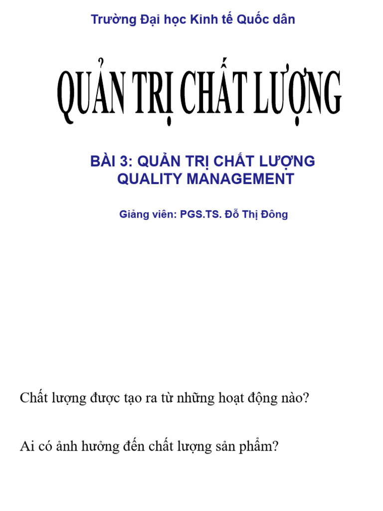 Bai 3. QTCL | PDF