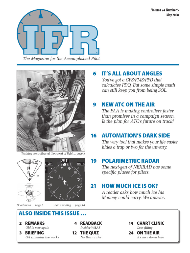 IFR - Magazine - It - S - All - About - Angles | PDF | Horizon ...
