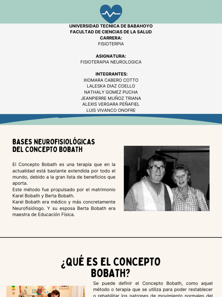 Bases Neurofisiológicas Del Concepto Bobath | PDF | Terapia física ...