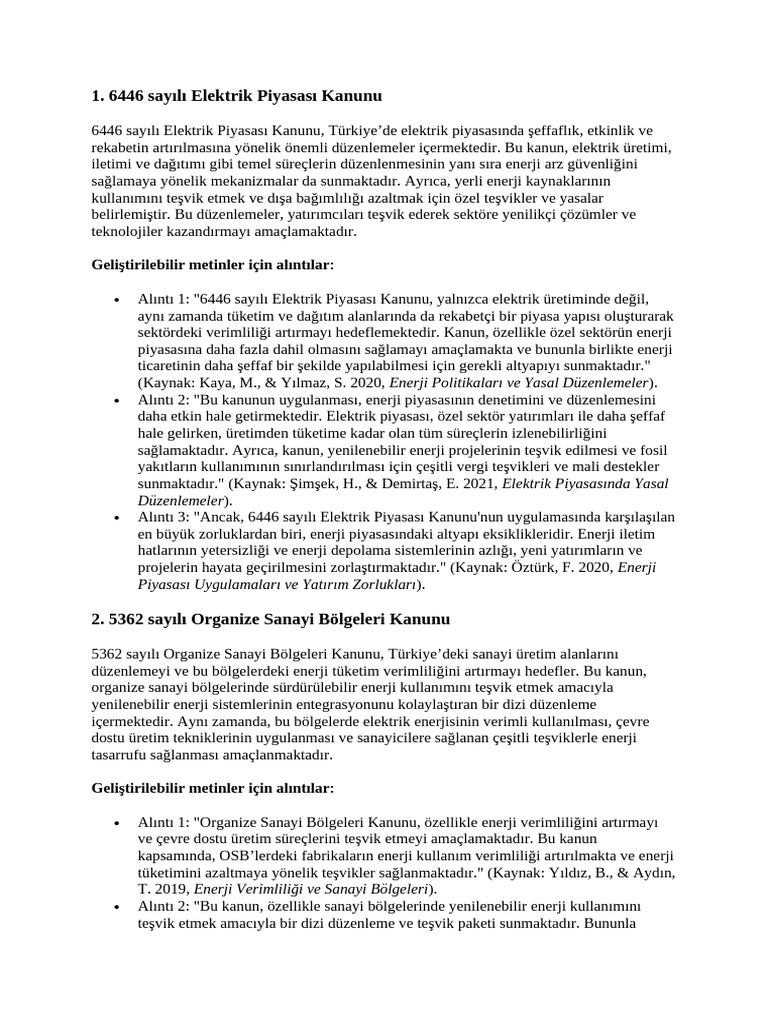 2 Kanun Ile Ilgili Alıntılarım | PDF