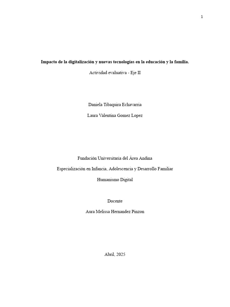 Humanismo Digital - Eje II | PDF | Aprendizaje | Enseñando