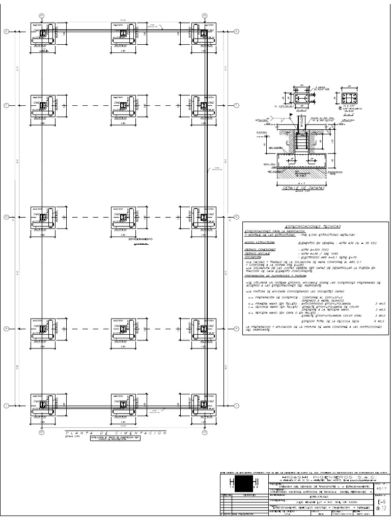 Tayacaja Actualizado Estructuras 04 | PDF
