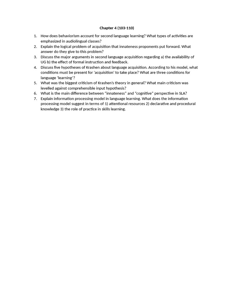 chapter 4 part 1 | PDF