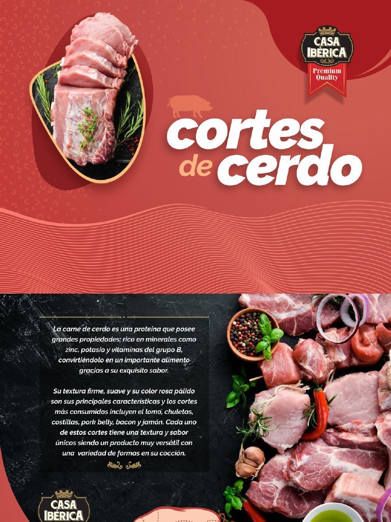 Catálogo Cerdo | PDF
