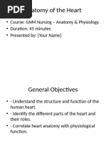 Human Heart Anatomy Overview | PDF | Heart | Heart Valve