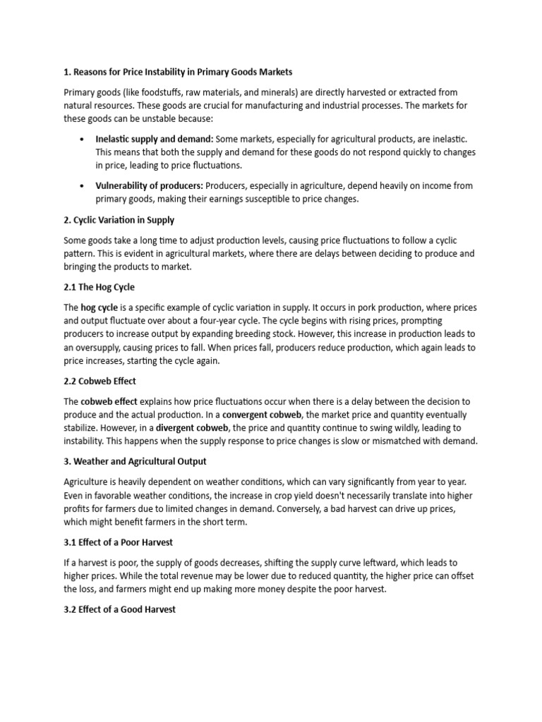 Chapter 4 Price Instability | PDF | Economic Surplus | Minimum Wage