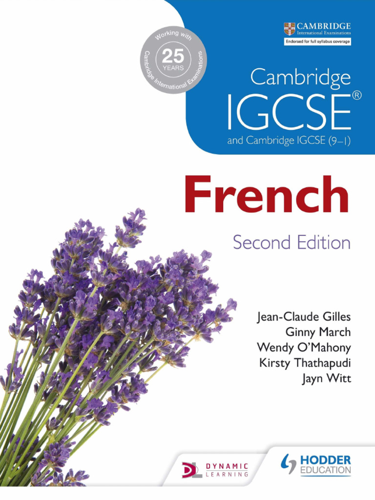 IGCSE French Textbook Resources | PDF