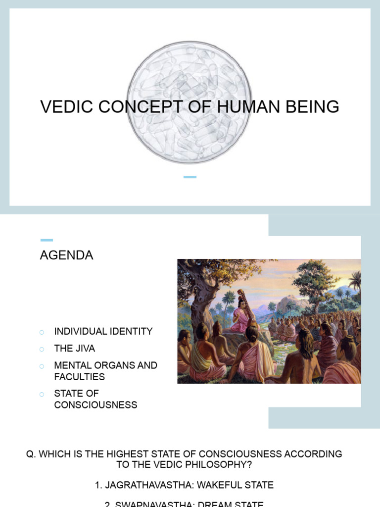 Vedic Concept of Human Being Chapter 1.Pptx | PDF | Vedas | Mind