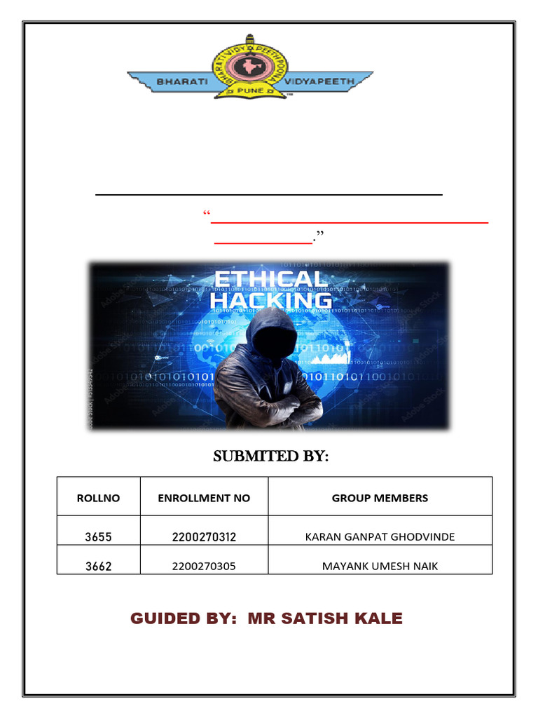 Obeying The Ethical Hacking Principles PDF | PDF | Security Hacker | White Hat (Computer Security)