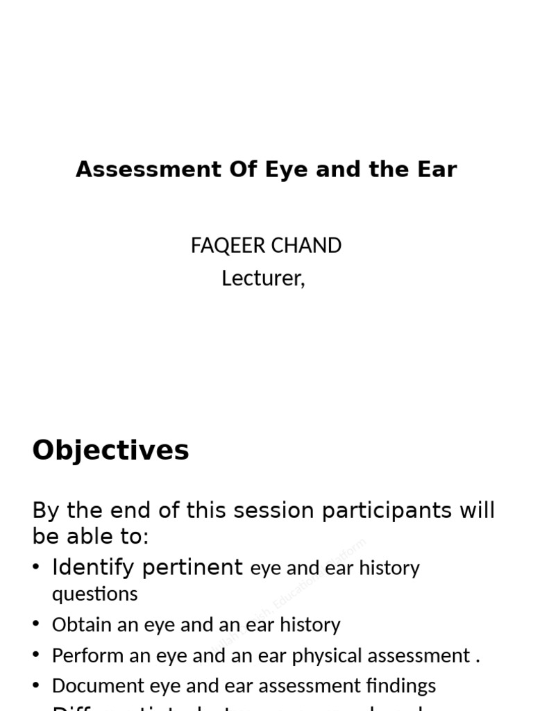 Unit 5 Assesment E.E.N | PDF | Human Eye | Ophthalmology
