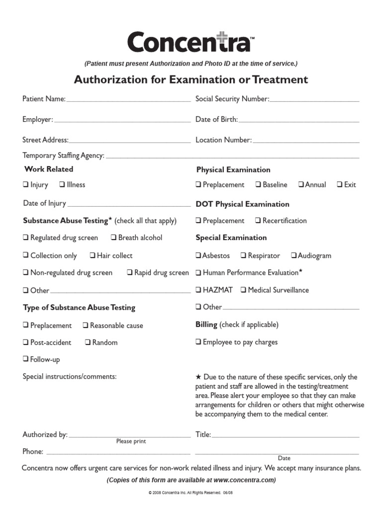Concentra TB Test Results Overview | PDF | Drug Test | Physical Examination