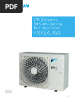product-technical-details-RXYQ-U Daikin VRV Unit | PDF | Air ...