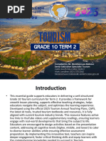 Grade 10 Tourism Notes: Term 1 Overview | PDF
