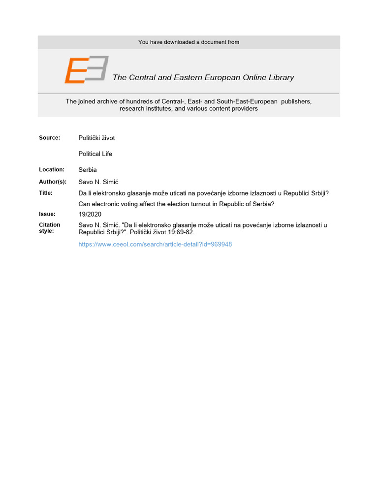 Savo Simic | PDF