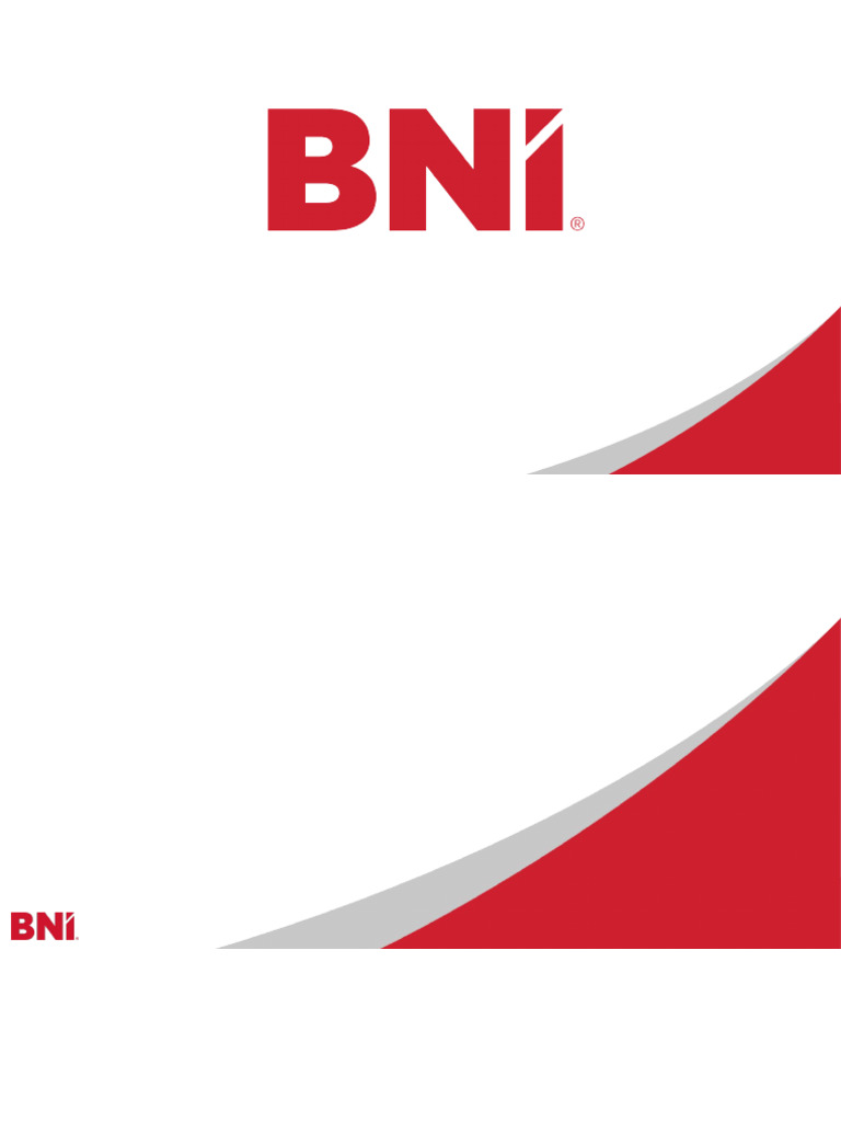 Template_Apresentacao_BNI | PDF