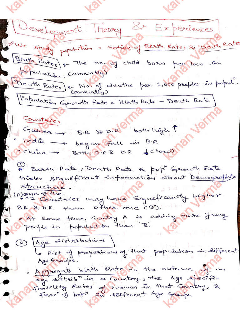 Unit 1 Handwritten Notes | PDF