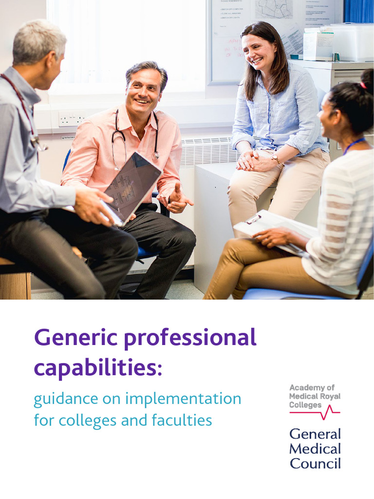 Generic Professional Capabilities Implementation Guidance 2109 - PDF ...
