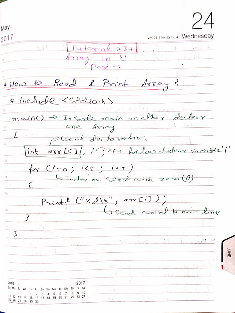 Array Part II & III | PDF