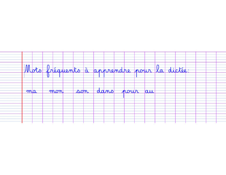 Mots Fréquents 1-1 | PDF