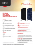 Canadian Solar Datasheet CS6W MB AG 520 550 V1.0C3 AU | PDF ...