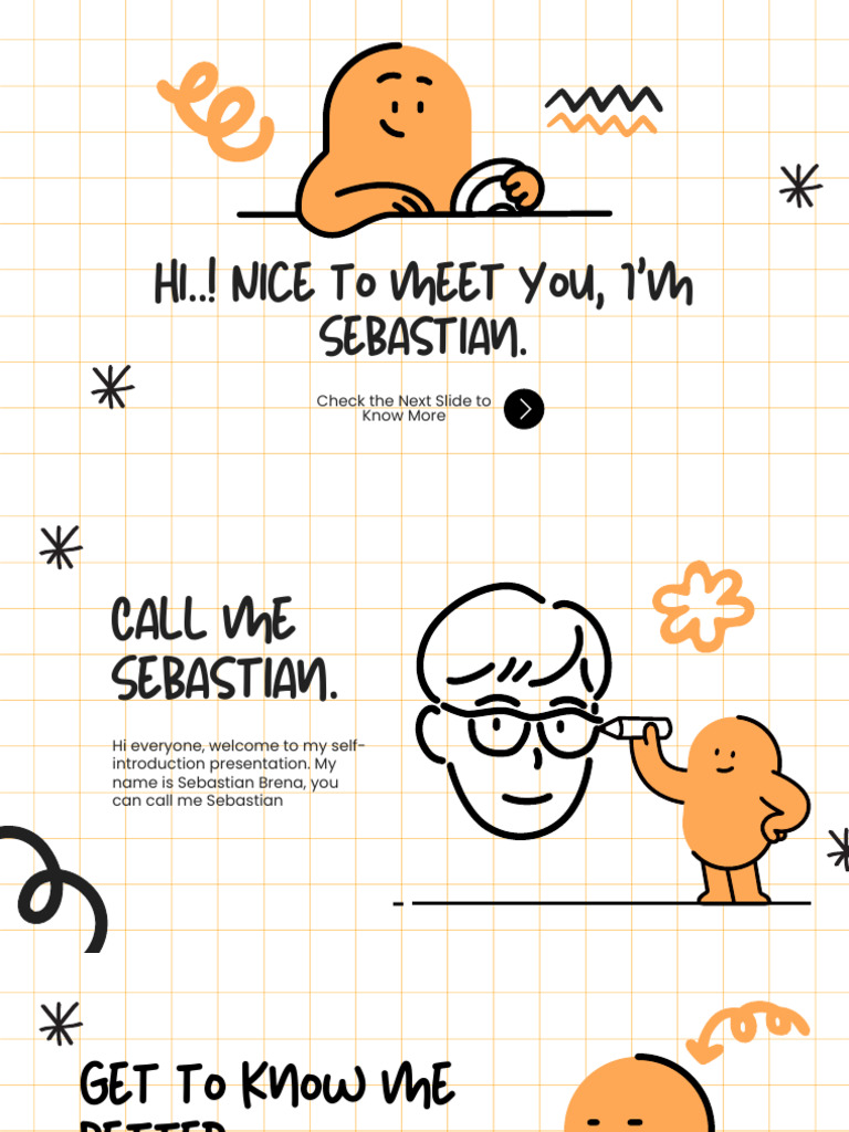 Hi..! Nice To Meet You, I'm Sebastian. | PDF