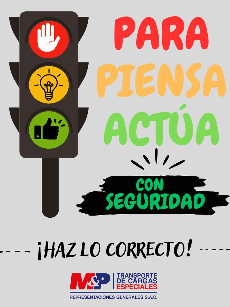 Banner Para, Piensa, Actua | PDF