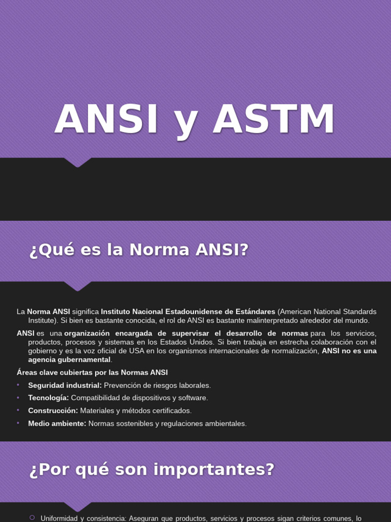 ANSI y ASTM: Normas en Soldadura | PDF | Tubería (transporte de fluidos ...
