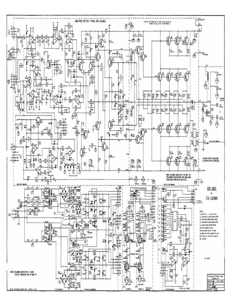 Peavey Cs1200x | PDF