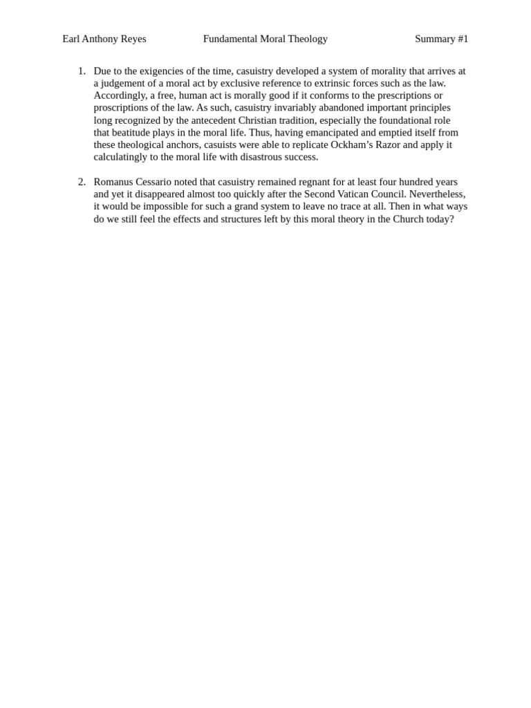 Summary 1 - FMT | PDF