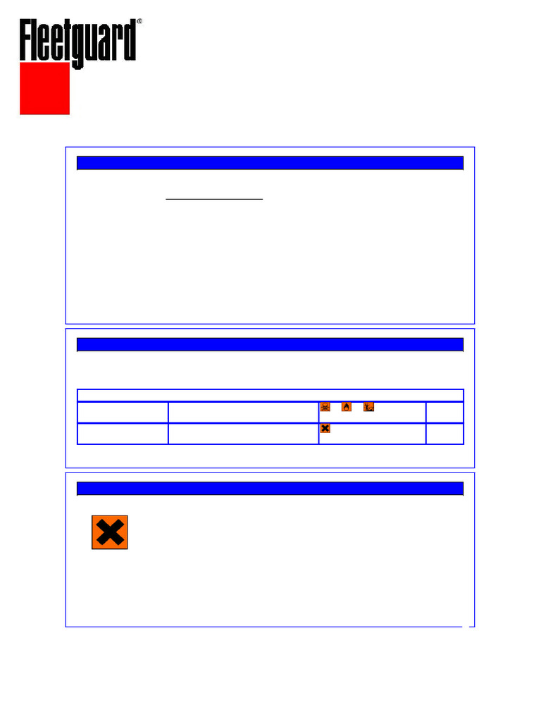 Cooling Additive. Fleetguard DCA 4 Liquid Fleetquard | PDF | Agua | Alimentos