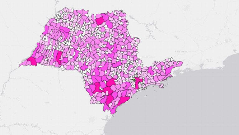 Mapa - Areas - Municipios - SP - Barueri - Jade Jacomini | PDF