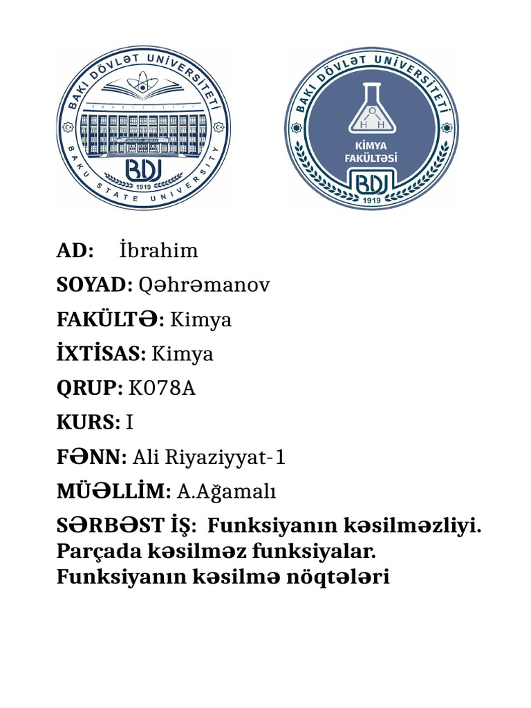 Ali Riyaziyyat - 3 | PDF