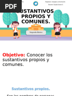 Cartel Sustantivo PDF | PDF | Artes del Lenguaje y Comunicación