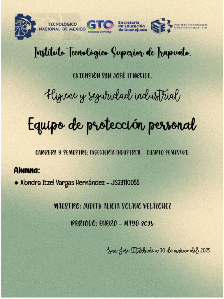 Investigacion de EPP, Itz | PDF