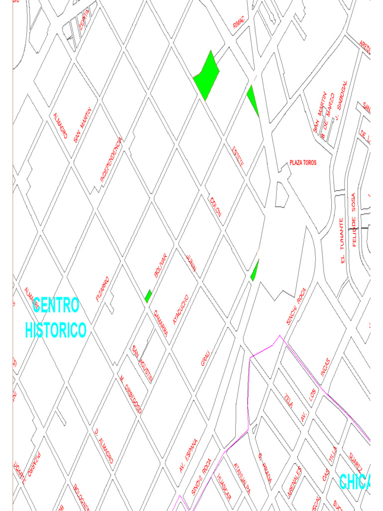 Plano de Trujillo - Peru-Presentación1 | PDF