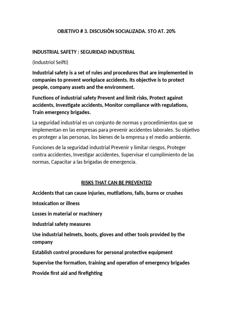 Seg - OBJETIVO # 2 | PDF | Politica de salud | Cuidado de la salud