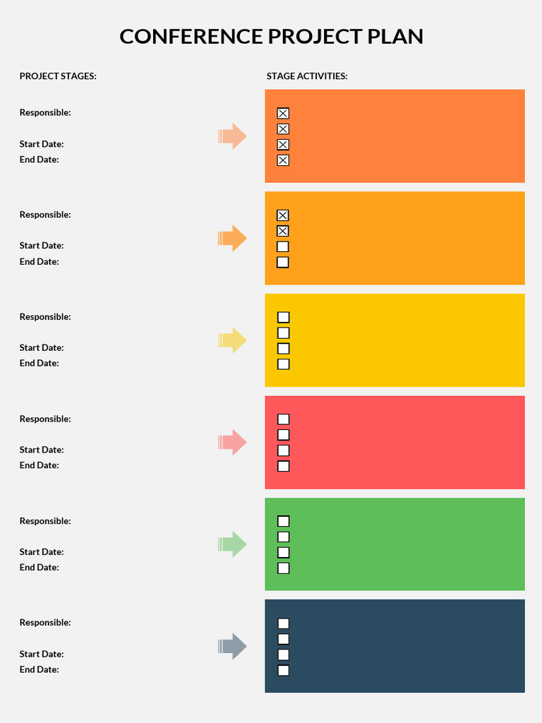 Conference Project Plan: Registration & Attendee Management | PDF