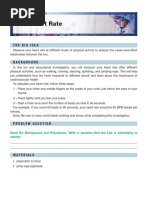 Heart Rate Investigation Guide | PDF | Heart Rate | Heart