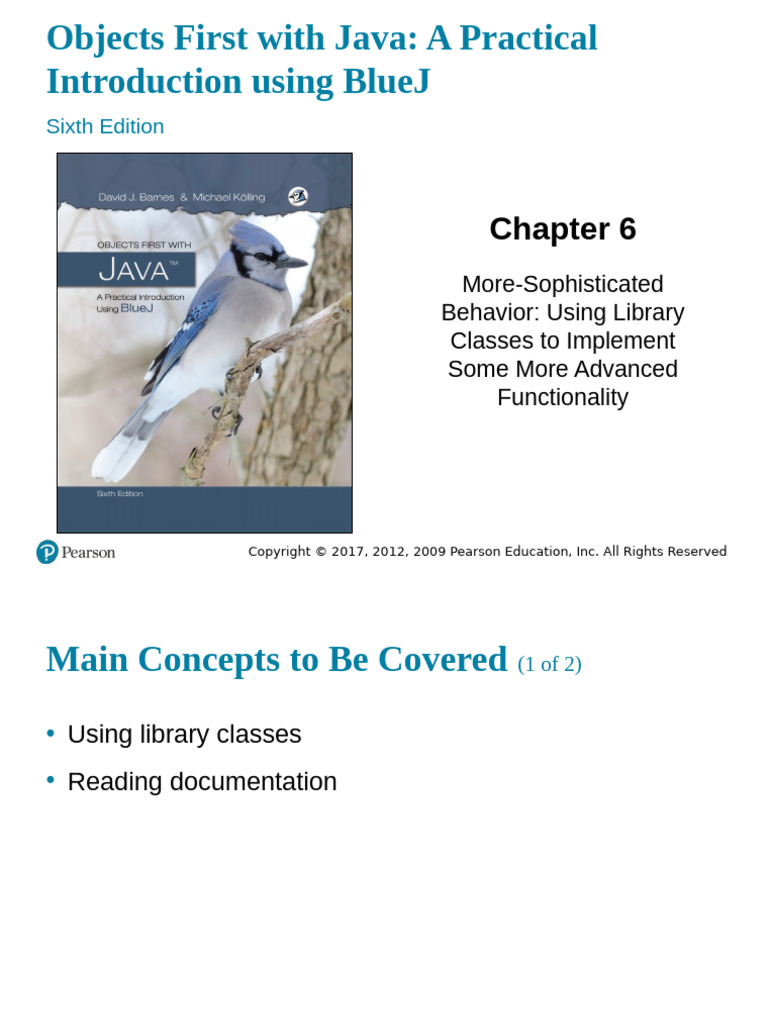 Chapter06 Accessible | PDF | Class (Computer Programming) | Method (Computer Programming)