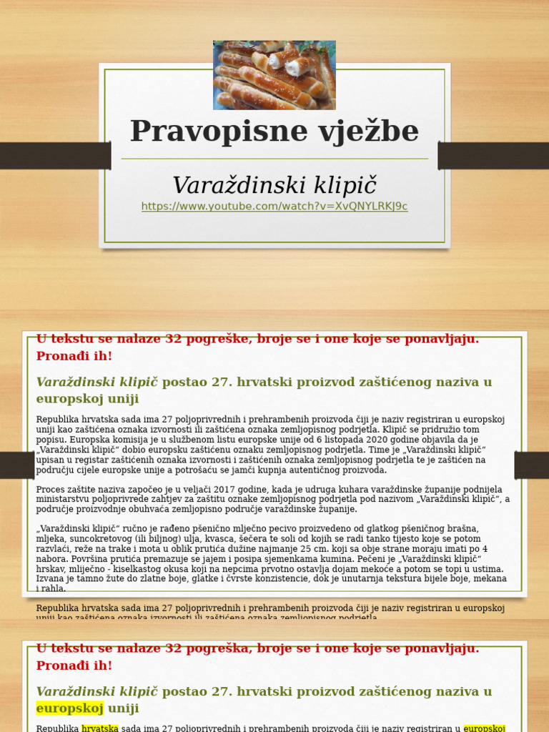 Pravopisne Vjebe | PDF