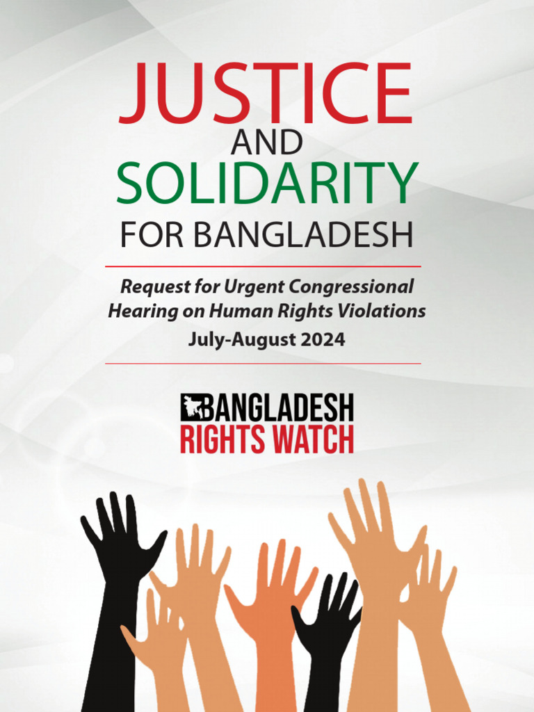 JUSTICE AND SOLIDARITY FOR BANGLADESH: Request For Urgent Congressional Hearing On Human Rights ...