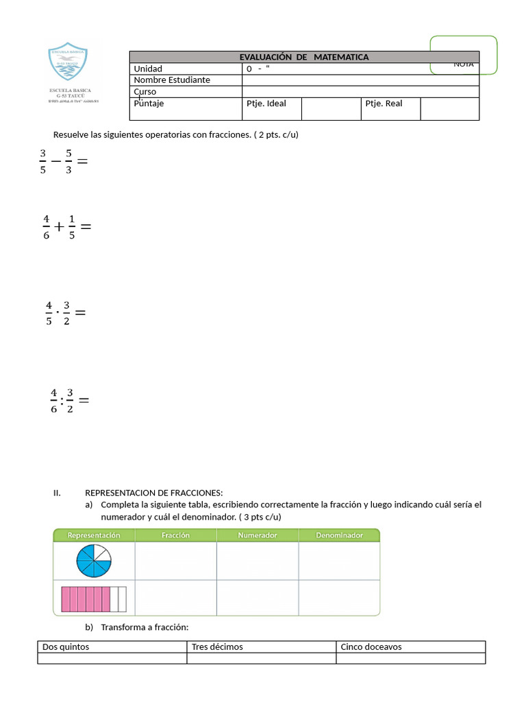 Expresiones Matemáticas Diarias | PDF