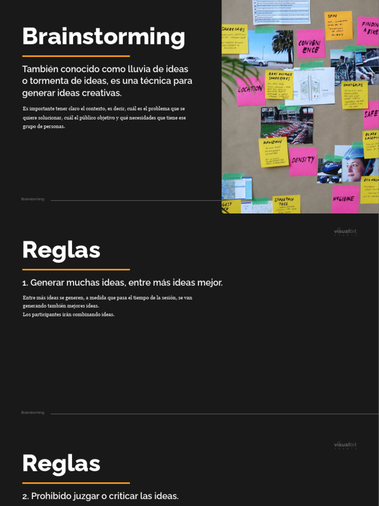 Guía para Realizar un Brainstorming Efectivo | PDF | Lluvia de ideas