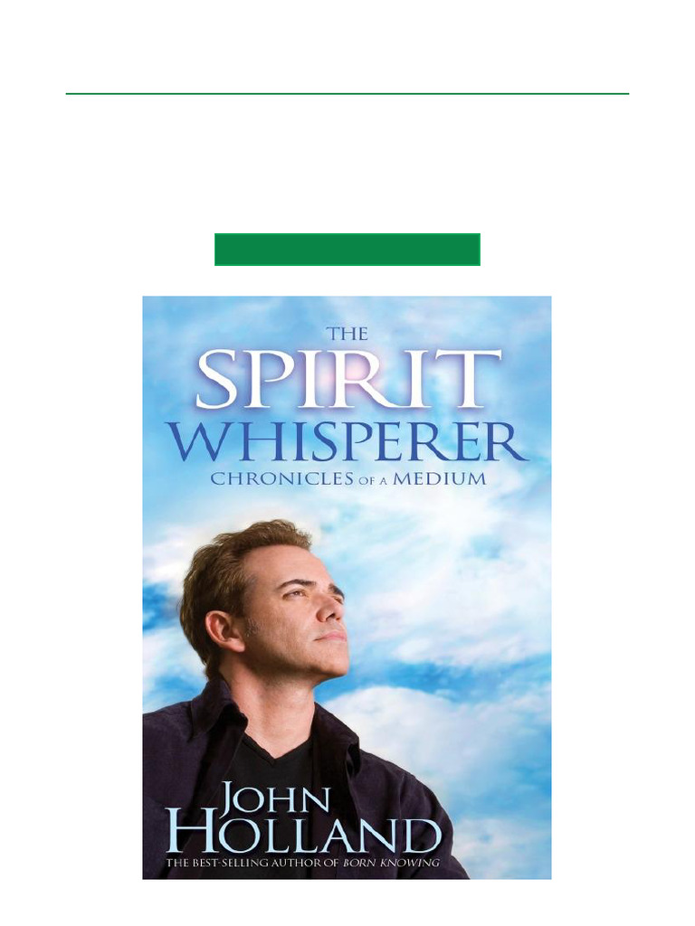 Spirit Whisperer: Medium Chronicles | PDF
