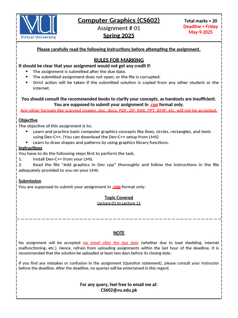 Cs602 Assignment Solution | PDF | Chart | Software Engineering