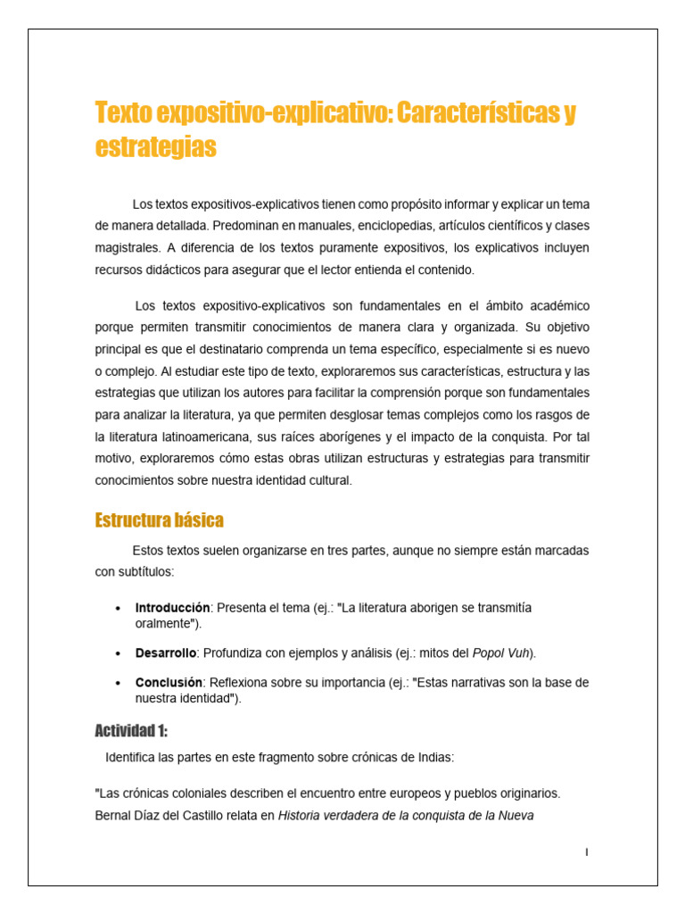 Texto Explicativo | PDF