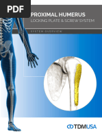 T2 Proximal Humeral Nailing System - Stryker | PDF | Screw | Orthopedic Surgery