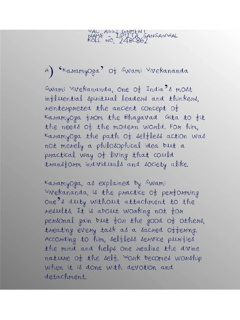 VAC Assignment | PDF