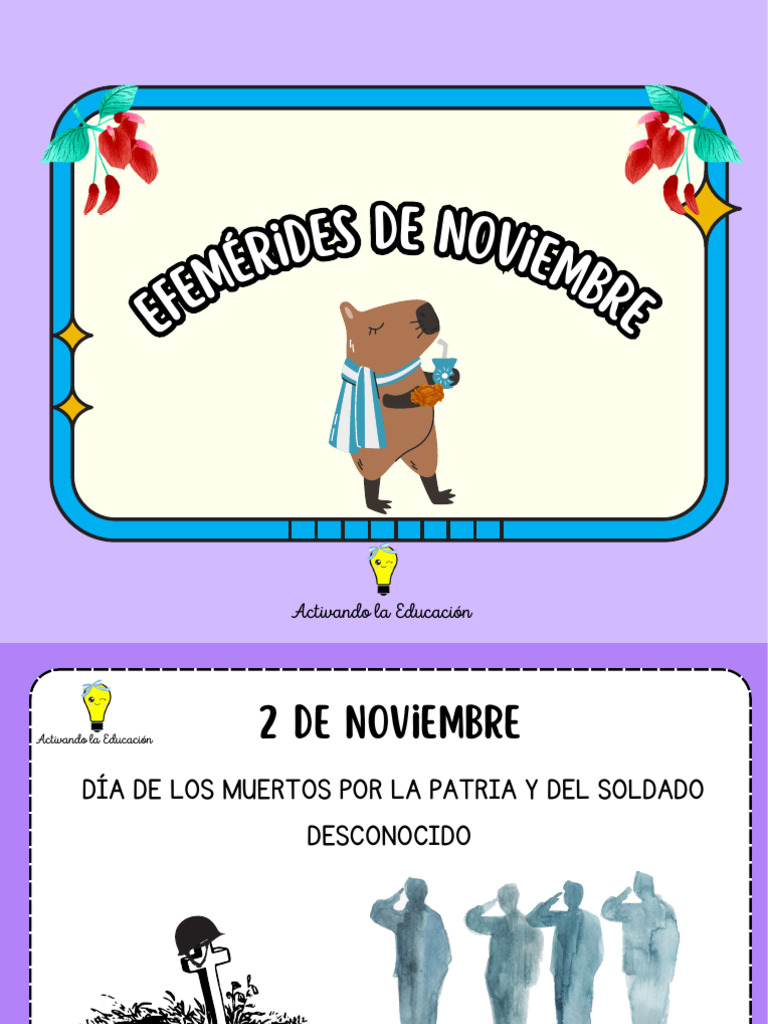 Efem Ridesnovembre Activandolaedu | PDF | Flores | Publicidad
