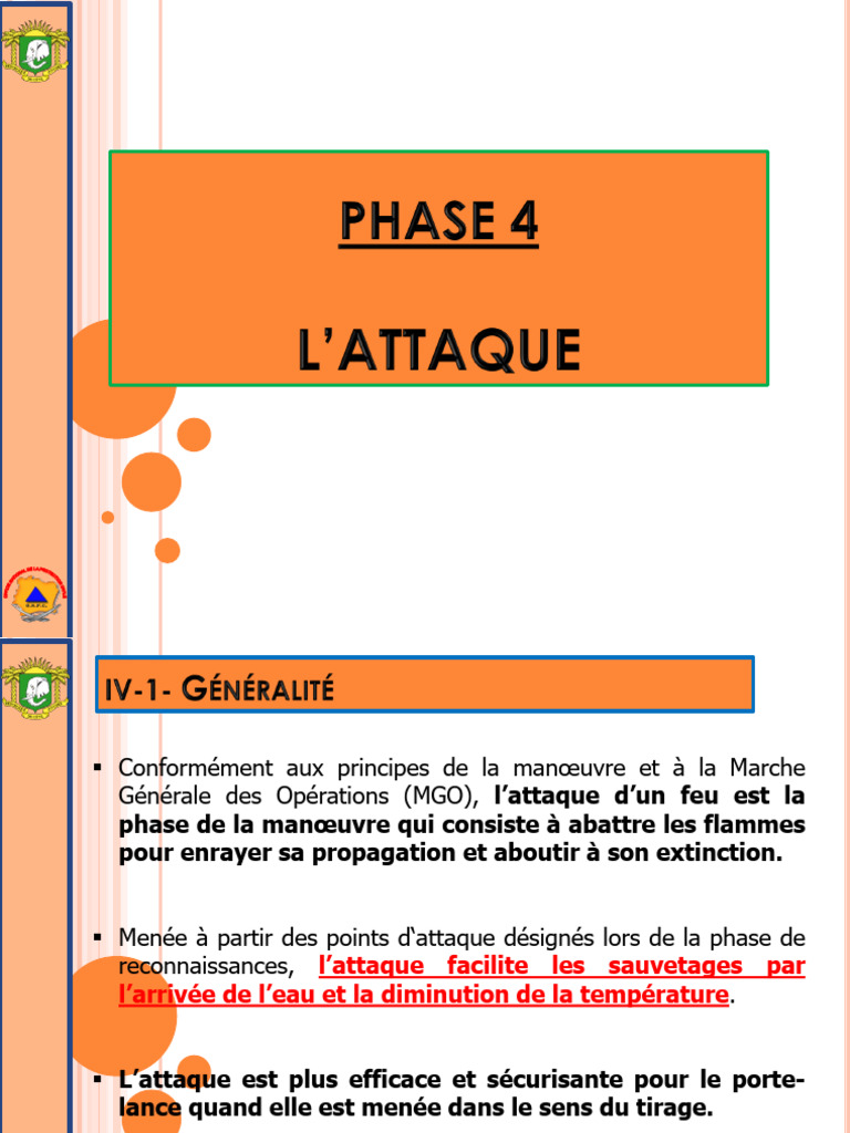 Techniques d'attaque et d'extinction des feux | PDF | Matériaux